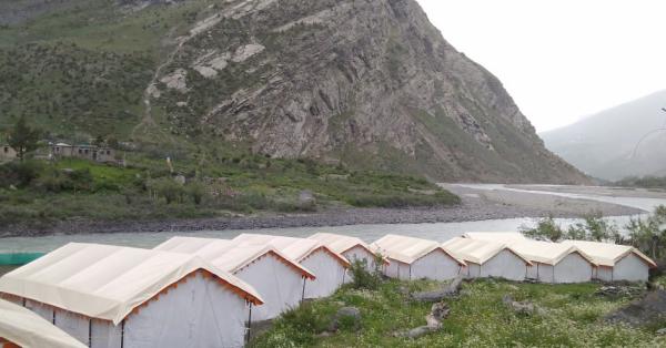 Himalayan Spirit Camps situated in Jispa.